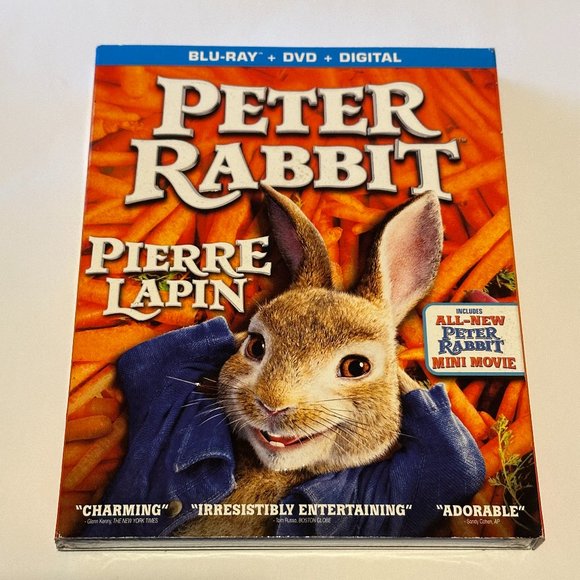 Blu Ray | Media | Peter Rabbit Blu Ray Dvd Digital Factory Sealed ...